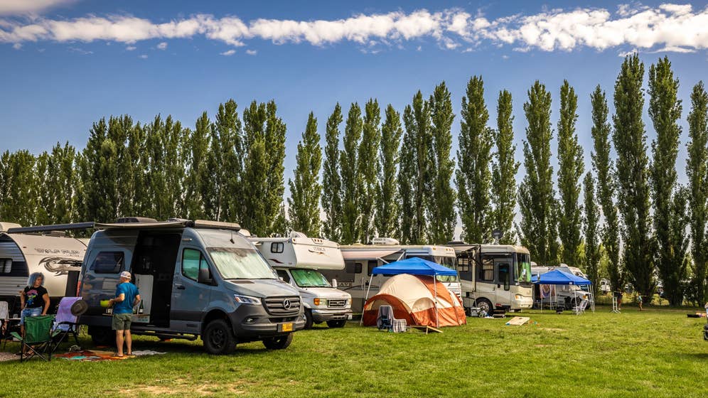 RV Camping at The Gorge