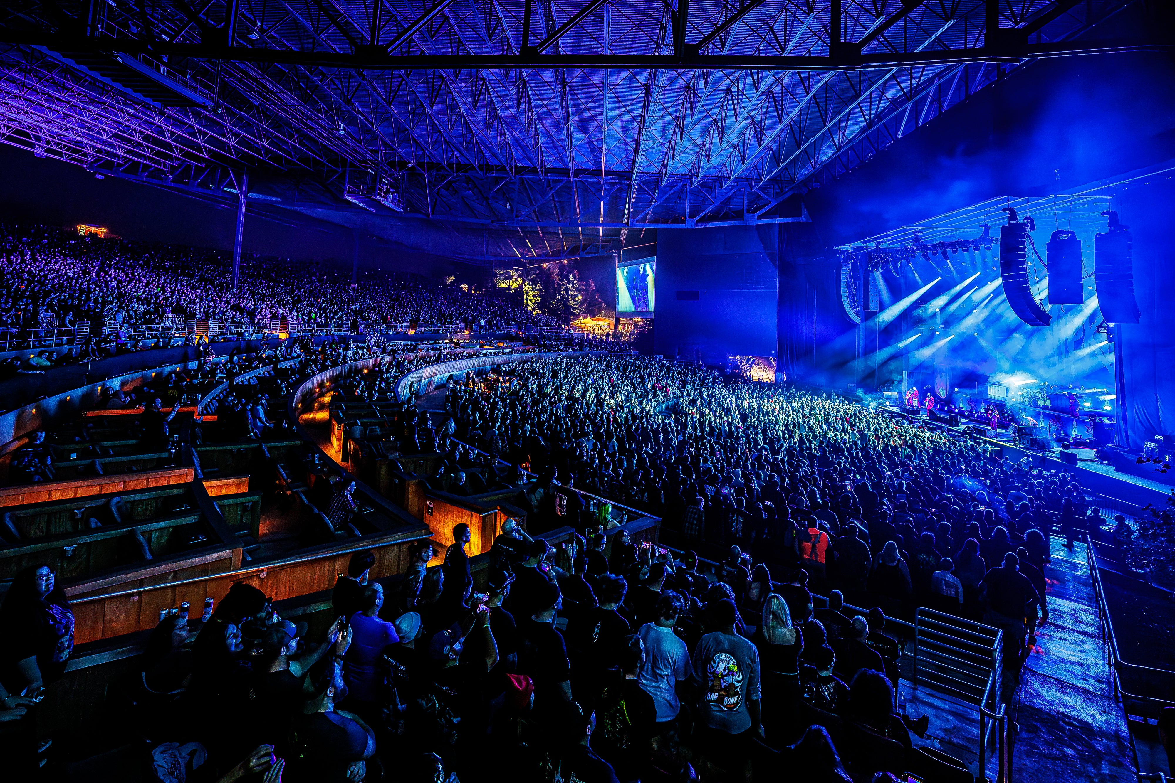 White River Amphitheatre Seating Chart