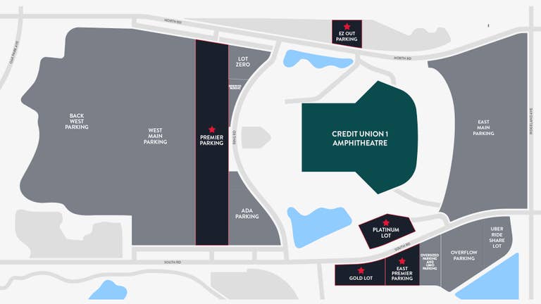 Visiting Credit Union 1 Amphitheatre: Parking, Amenities, Frequently ...