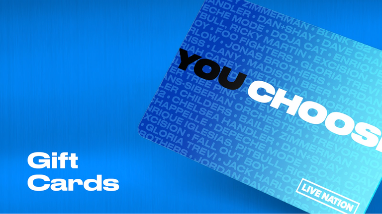 FAQ: Live Nation Gift Cards