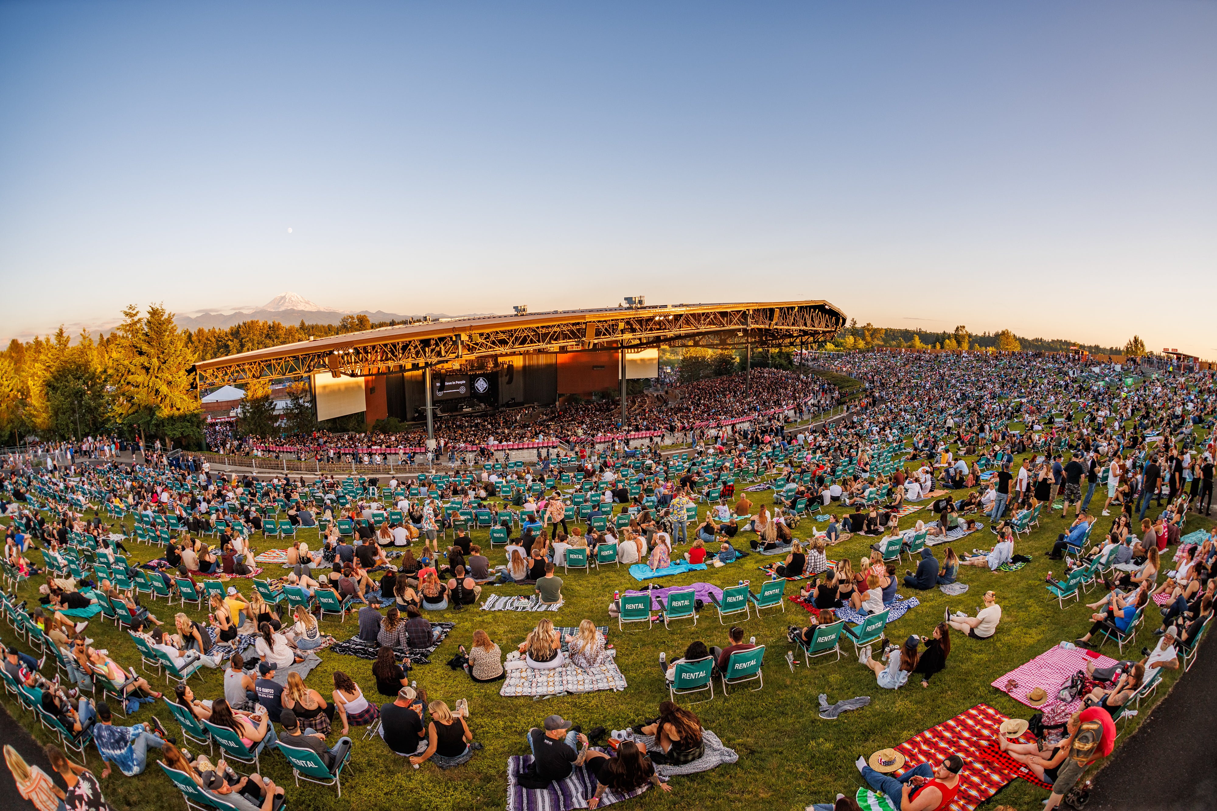 White River Amphitheatre Seating Chart