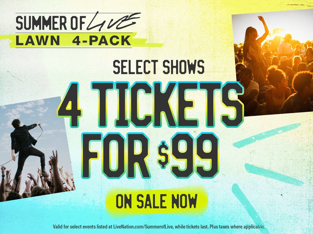 Shoreline Amphitheatre Tickets & Schedule | Mountain View Concert Venue