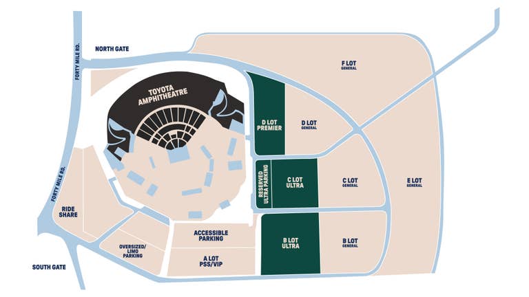 Visiting Toyota Amphitheatre: Parking, Amenities, Frequently Asked ...
