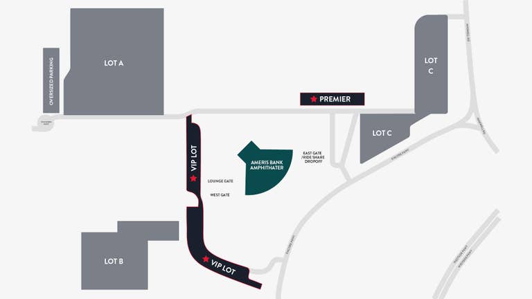Visiting Ameris Bank Amphitheatre: Parking, Amenities, Frequently Asked Questions