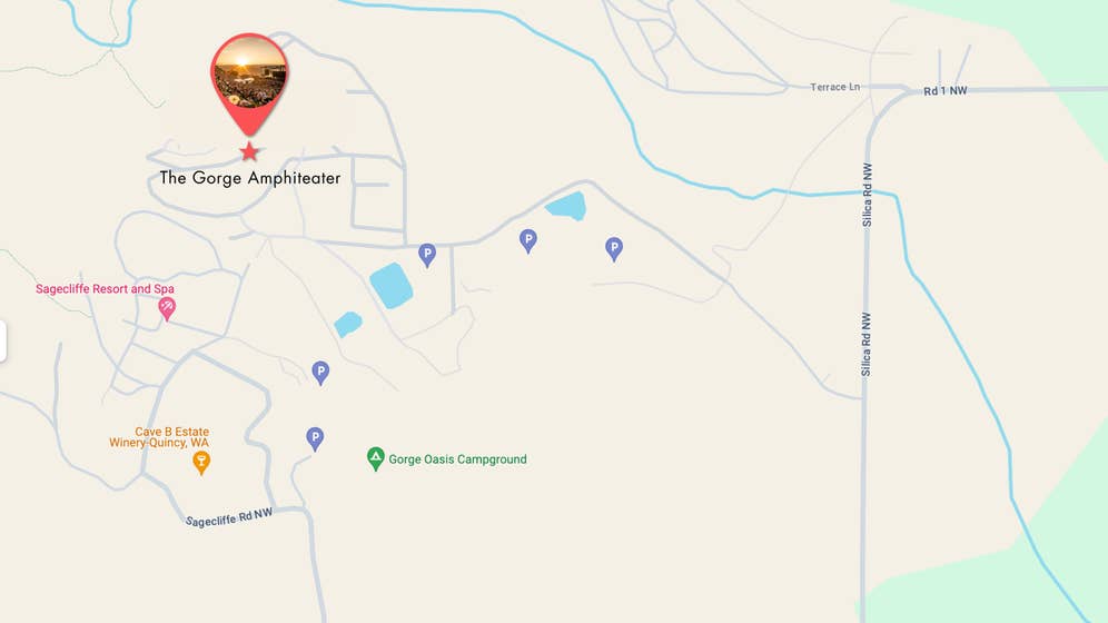 Visiting Gorge Amphitheatre: Parking, Amenities, Frequently Asked Questions