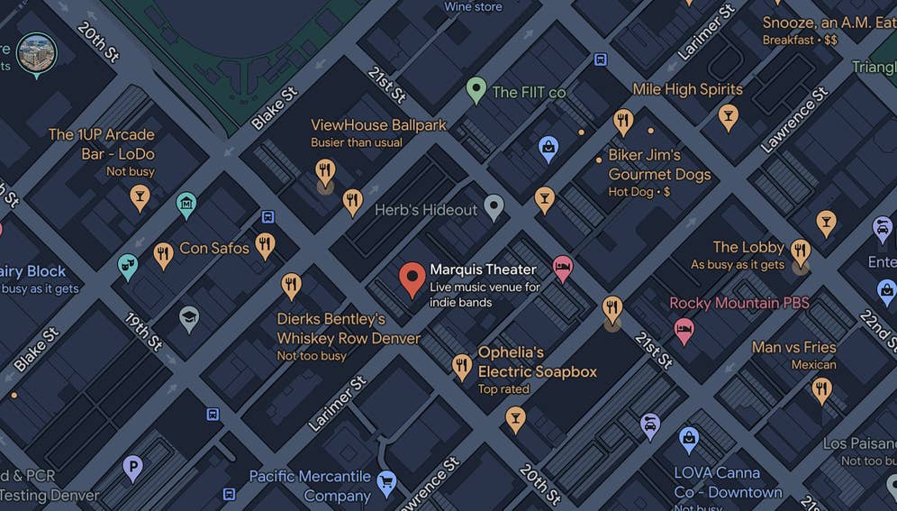 Plan Your Visit: Parking, Amenities, Policies & FAQs | Marquis Theater